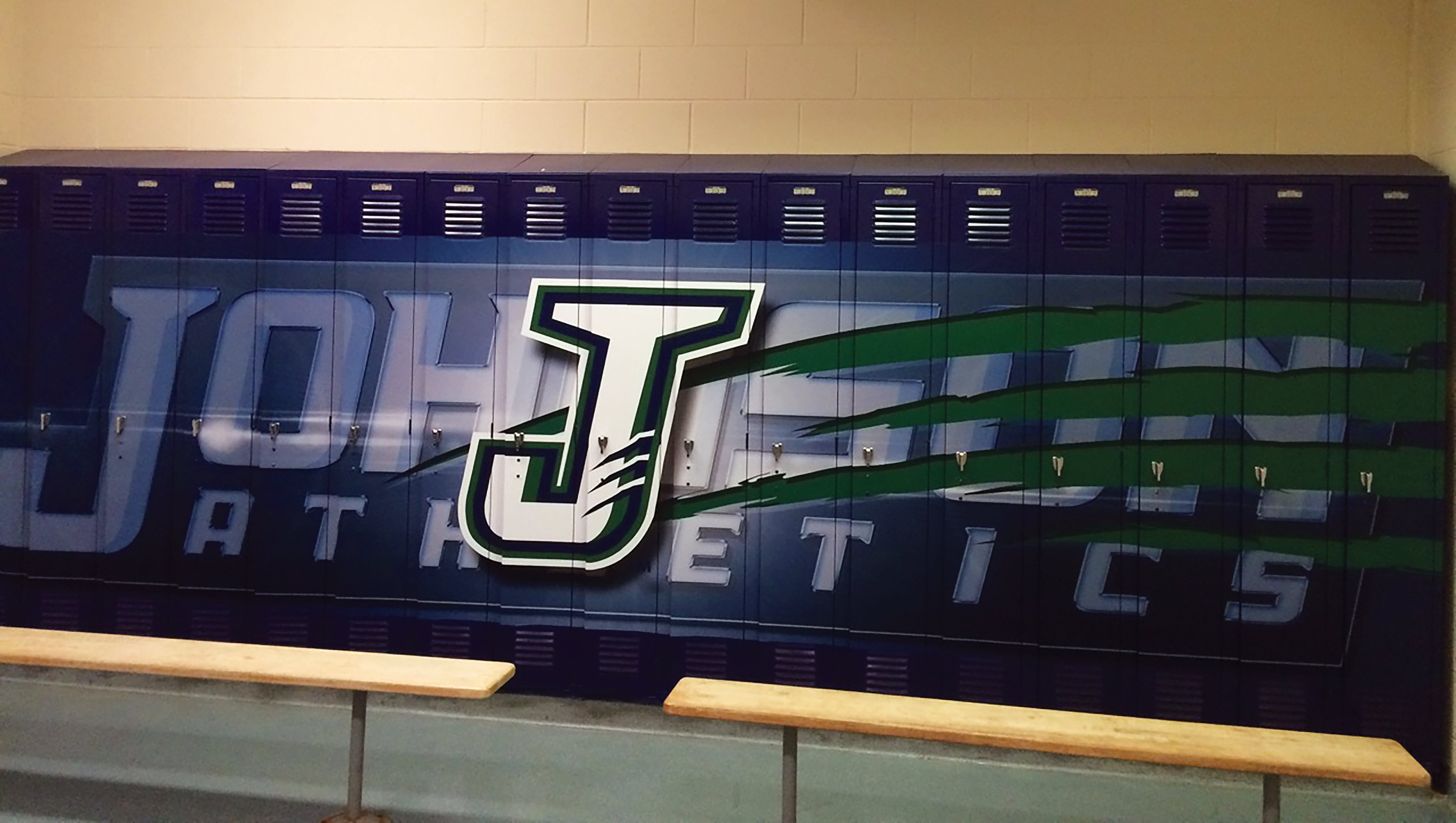 Locker Graphics - Athletic - LockerSkin® – BigSigns.com