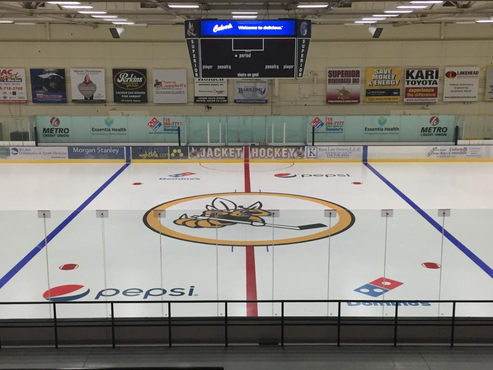 Ice Logos - Arena - DuraMesh® – BigSigns.com